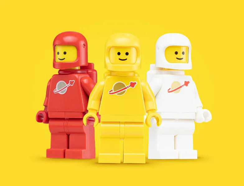 LEGO minifigure identification tags for Classic Space – Minifig Archive
