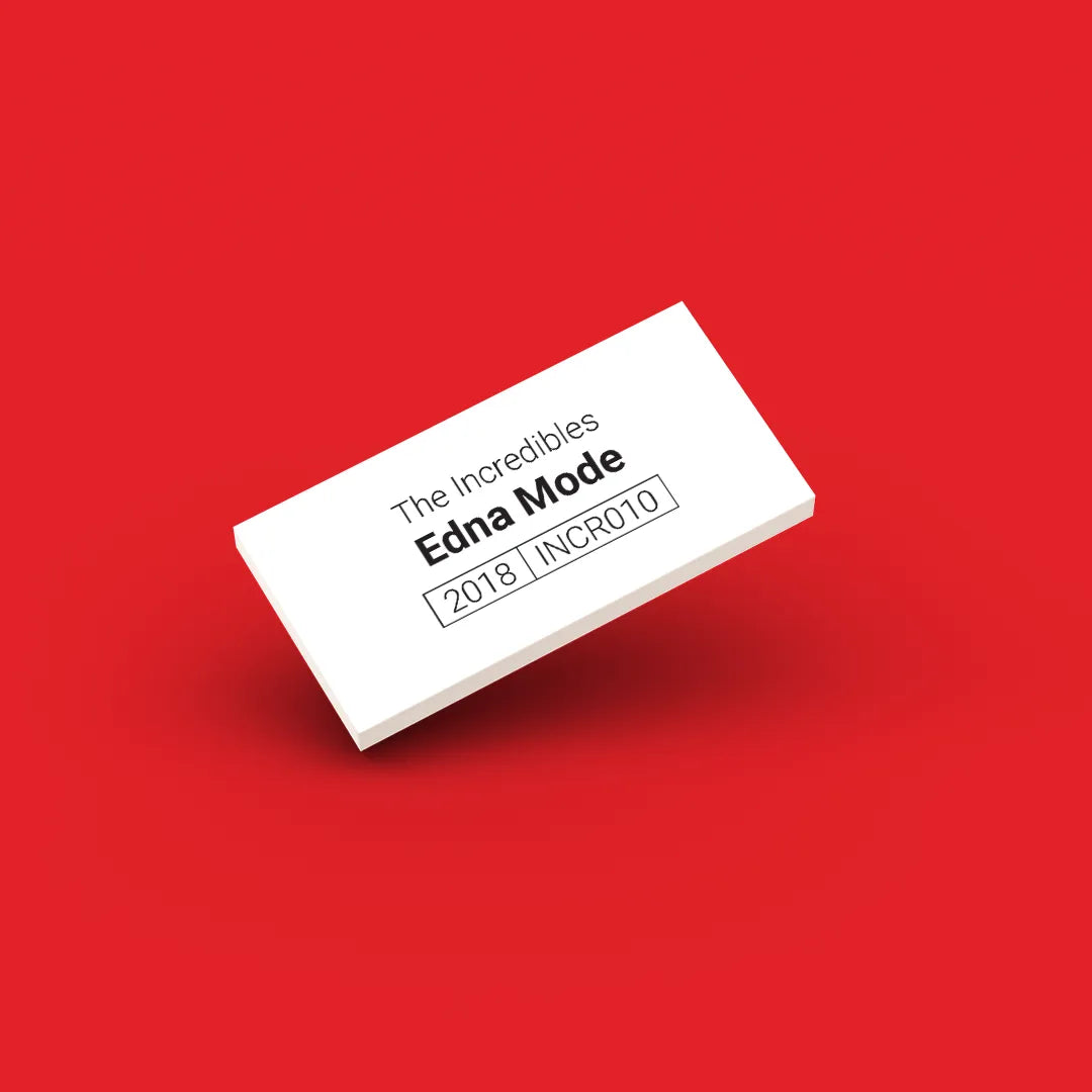 Identification tag for LEGO Minifigure Edna Mode - incr010 – Minifig ...