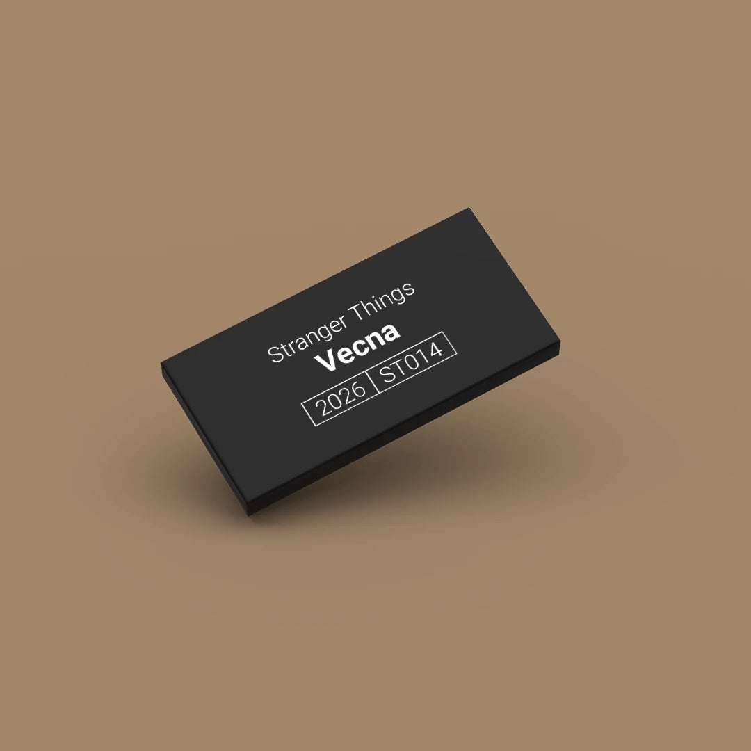 ID tag for LEGO Stranger Things minifigure Vecna - st014 – Minifig Archive